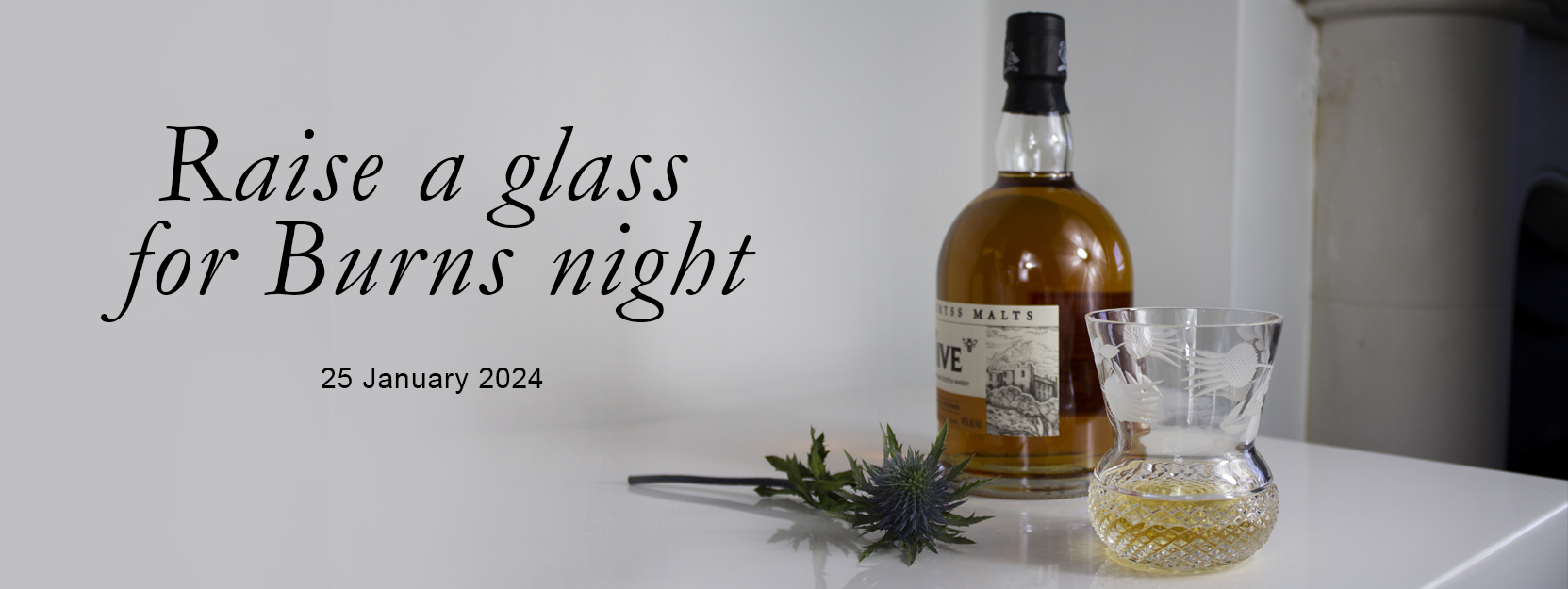 Burns Night - Drinking Glasses - Crystal & Glass