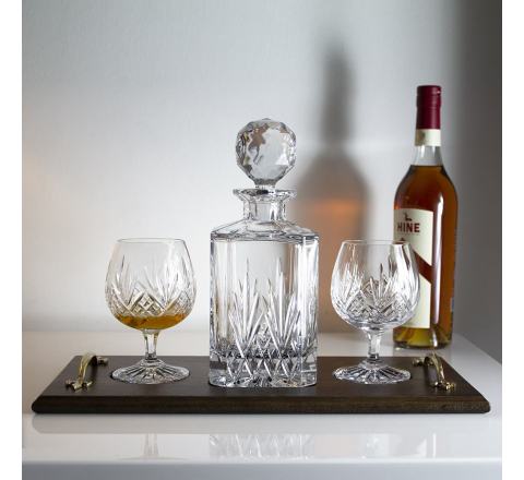 Highland - Crystal Wine / Port / Brandy Decanter 330mm (Presentation ...