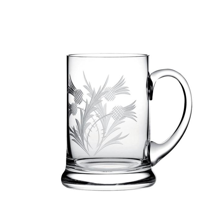 Flower of Scotland (thistle) Beer Tankard 140mm (Gift Boxed) | Royal ...