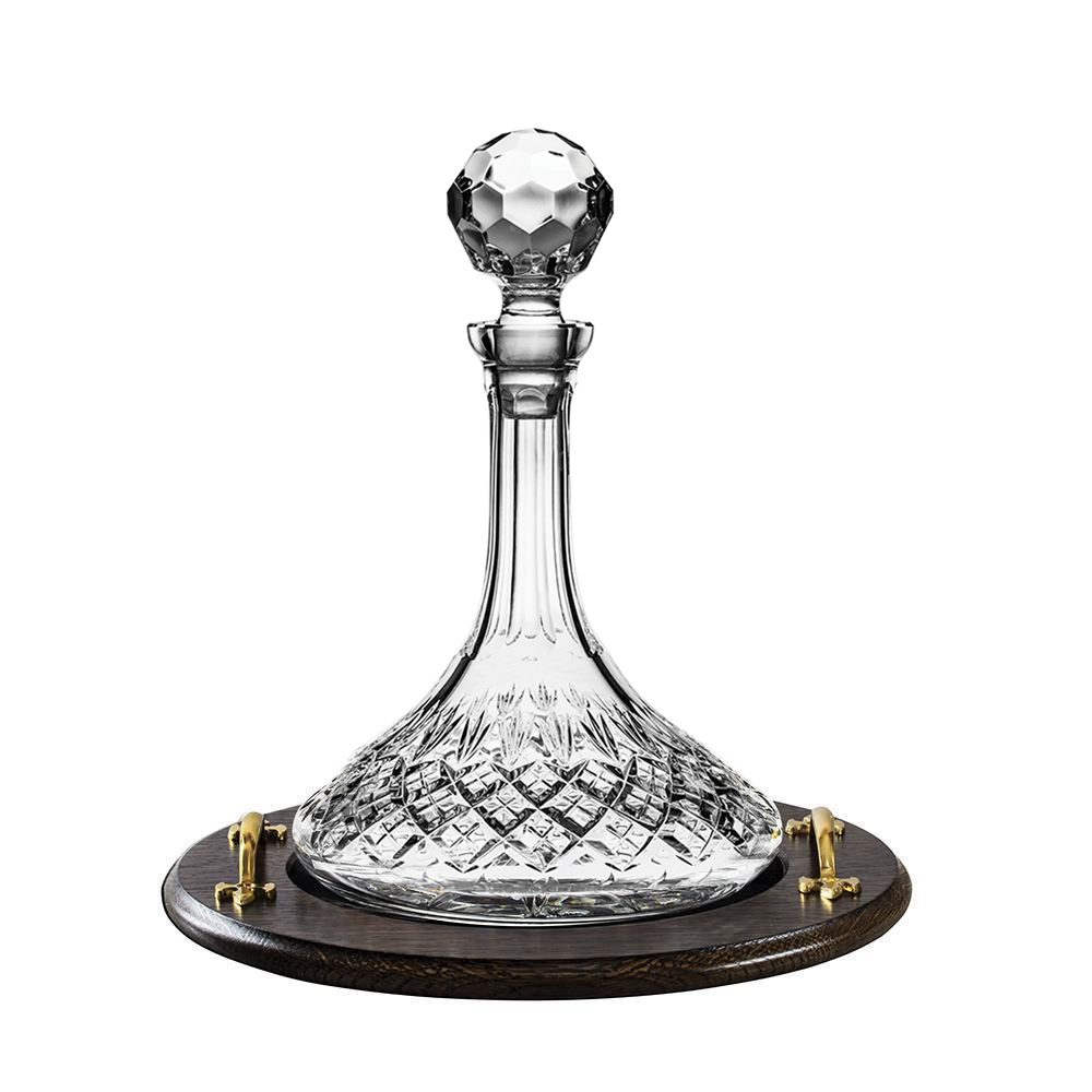 Edinburgh Ships Tray & Crystal Ships Decanter (Gift Boxed) | Royal Scot ...