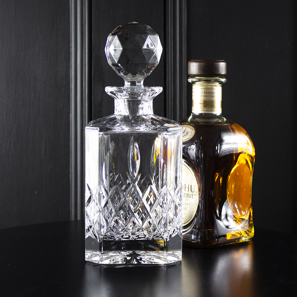 Westminster- Crystal Square Spirit Decanter (Gift Boxed) | James Pirie